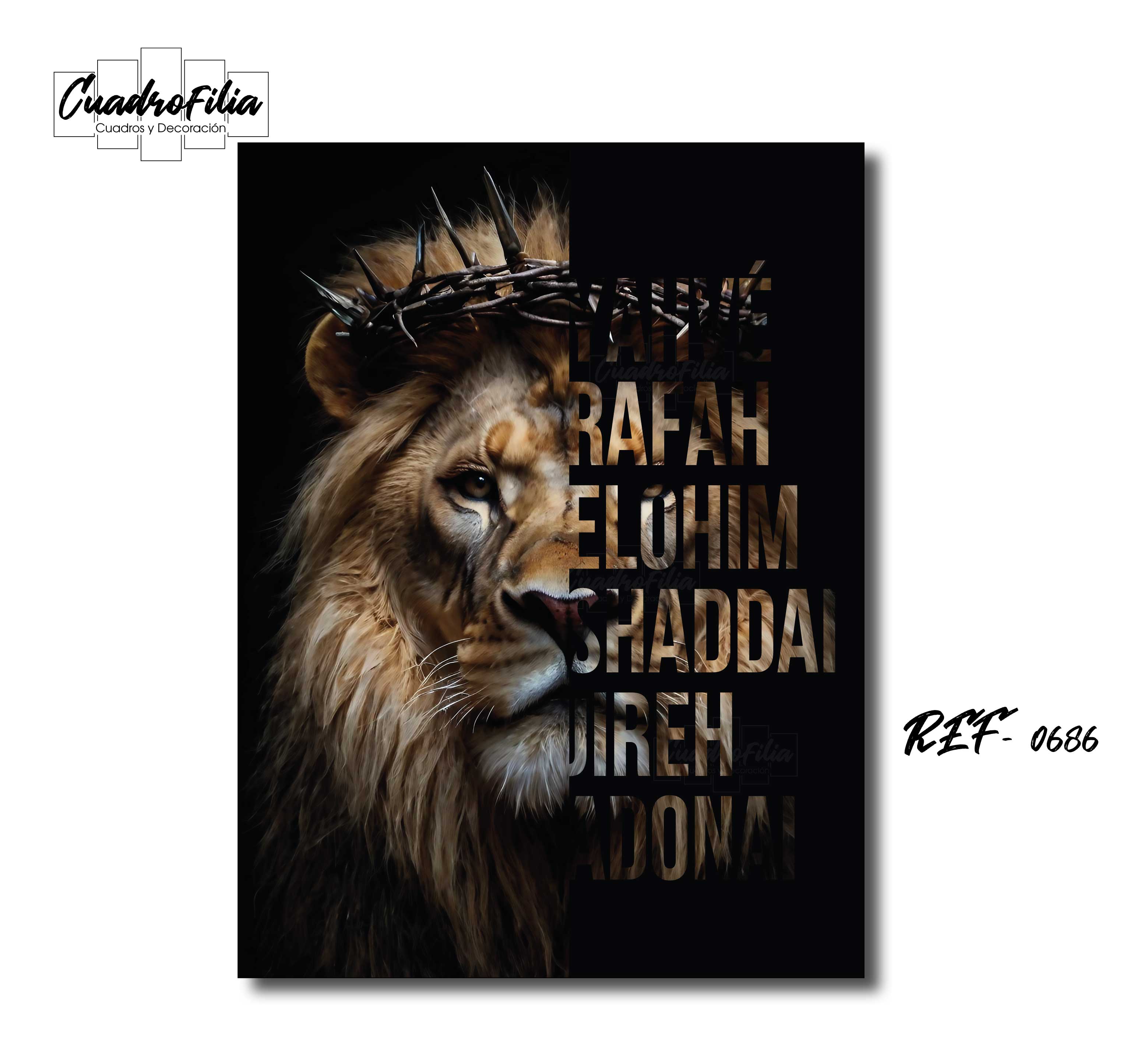 REF 0686 Los Nombres de Dios – cuadrofilia